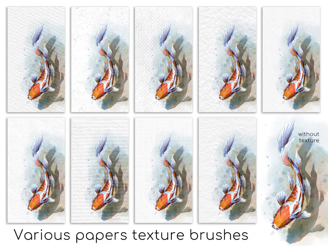 Bộ Cọ Màu Nước MC (MC Watercolor Brush Set)